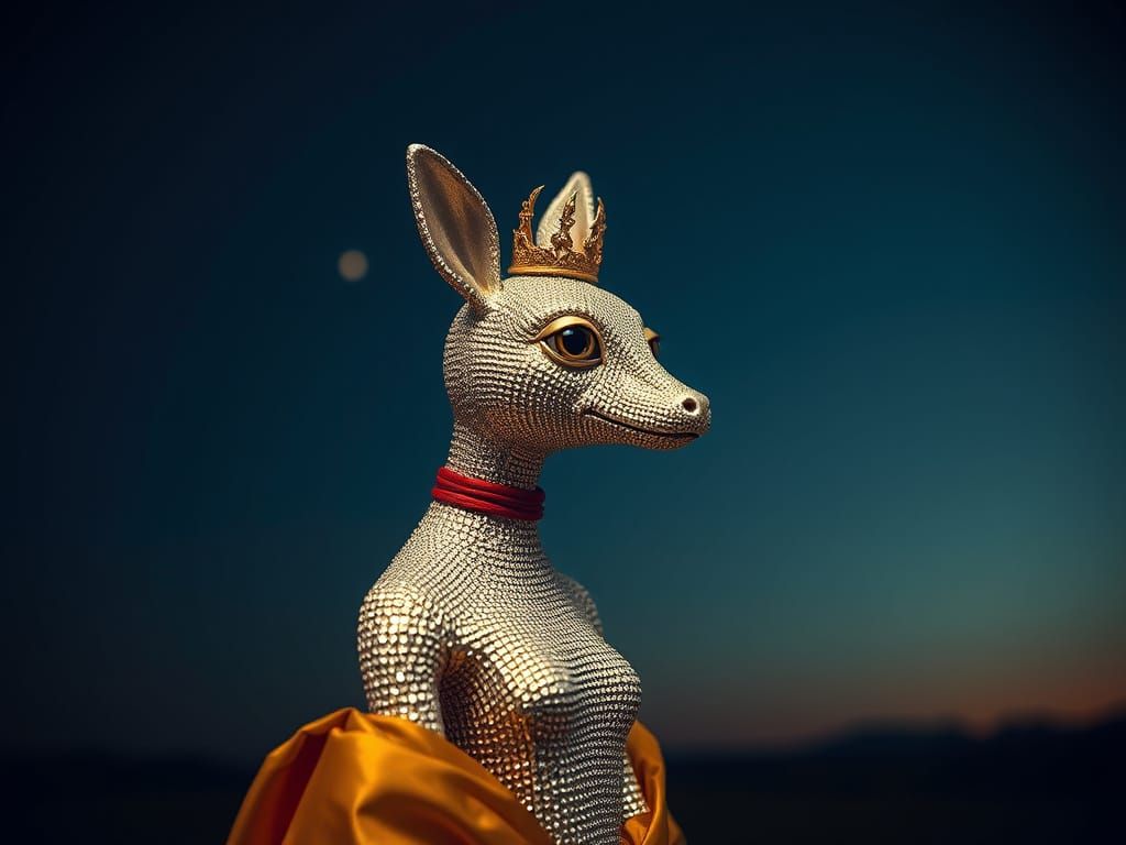 She Walks in Disguise with Anthropomorphic Europium