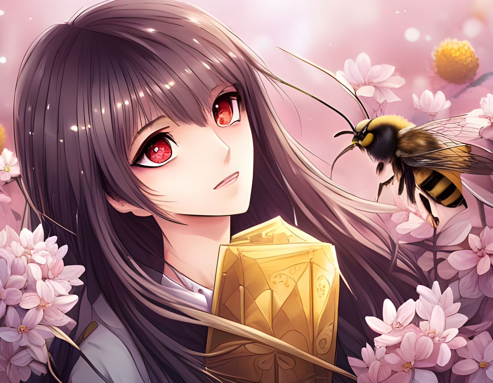 The Bee Princess II - AI Generated Artwork - NightCafe Creator