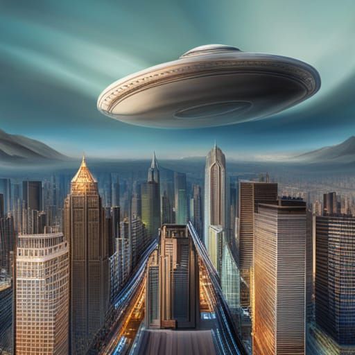 50s style ufo - AI Generated Artwork - NightCafe Creator