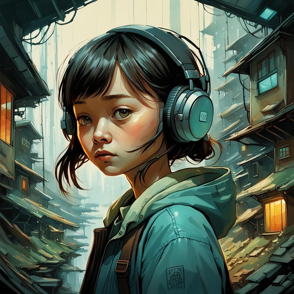 Listen - AI Generated Artwork - NightCafe Creator