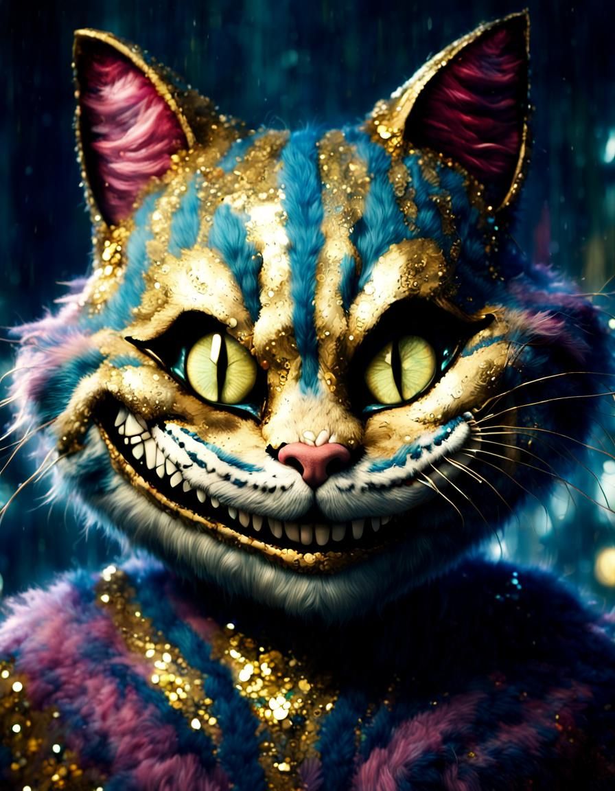 Cheshire cat (7) - AI Generated Artwork - NightCafe Creator