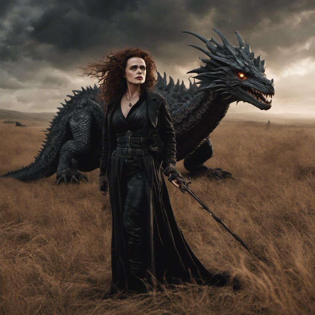 Bellatrix Lestrange - AI Generated Artwork - NightCafe Creator