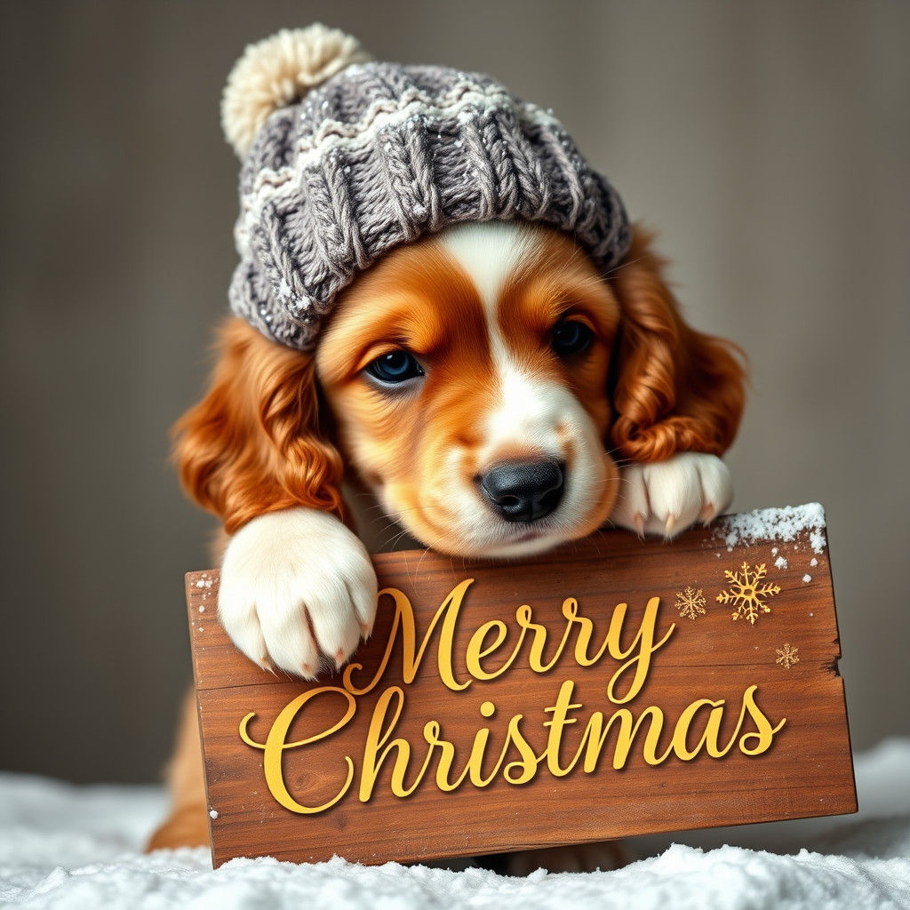 Merry Christmas Spaniel - Merry Christmas Spaniel