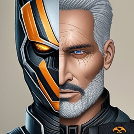 Deathstroke: Behind the Mask - AI Generated Artwork - NightCafe Creator