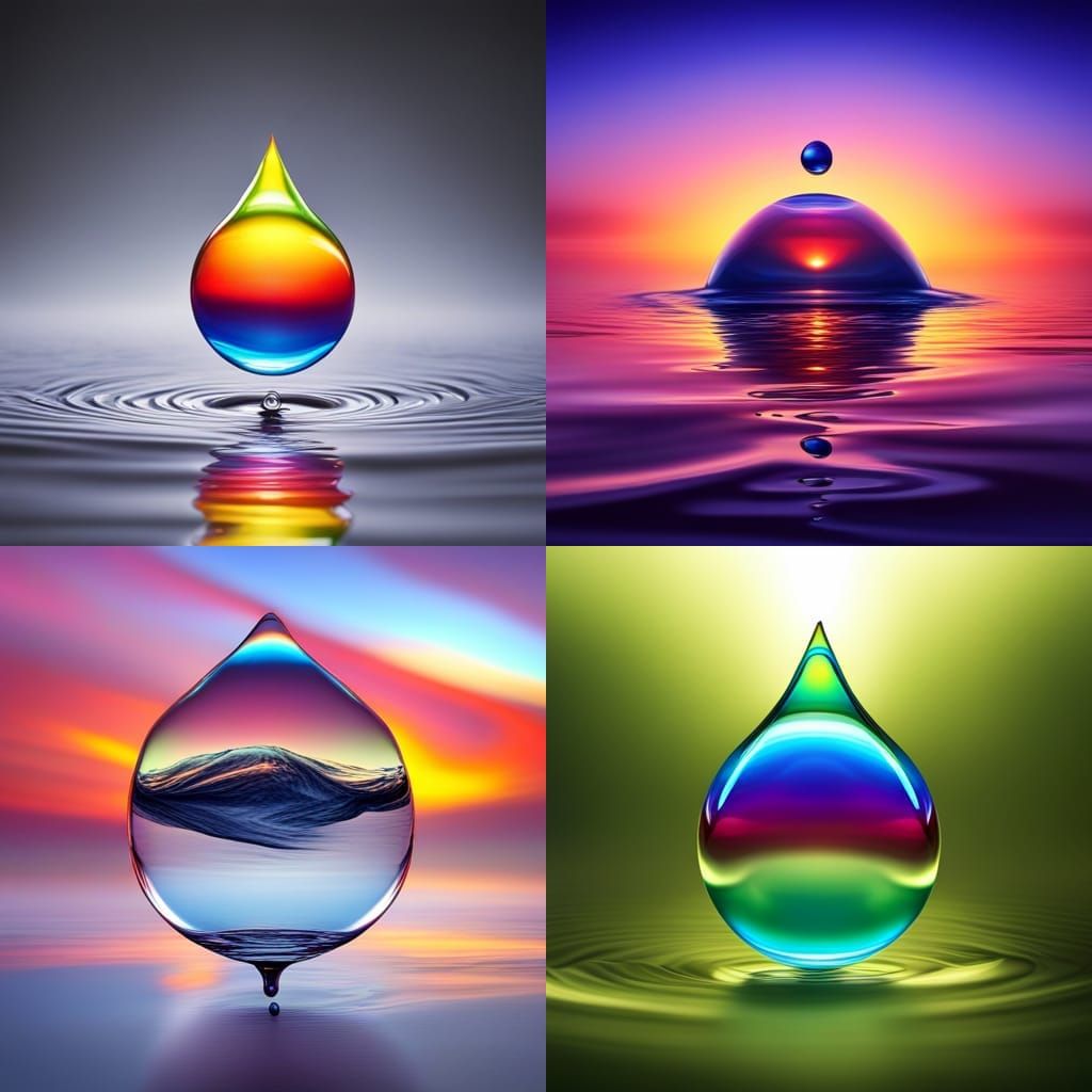 Drip - AI Generated Artwork - NightCafe Creator