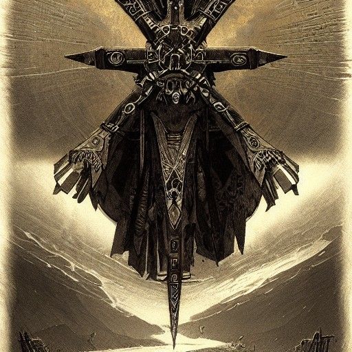 Chalchiuhtotolin at Dusk - AI Generated Artwork - NightCafe Creator