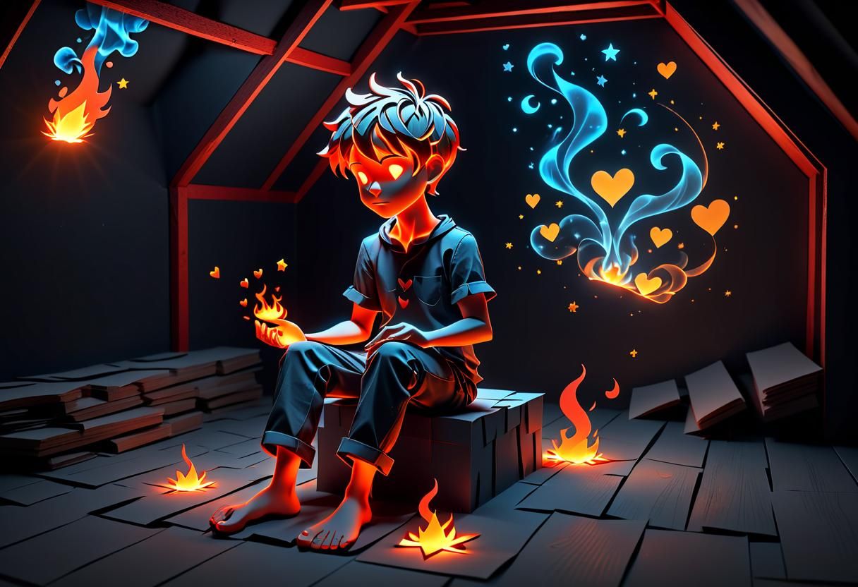 Series: The letter (1/3) - AI Generated Artwork - NightCafe Creator