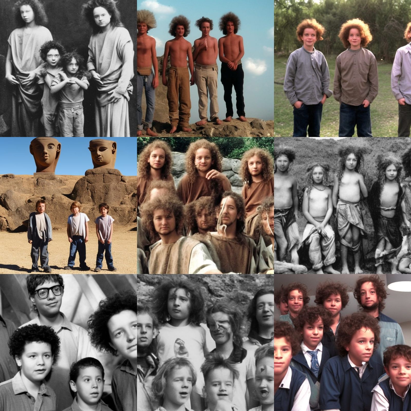 Young ancient Aliens guys looking at the camera - AI Generated Artwork ...