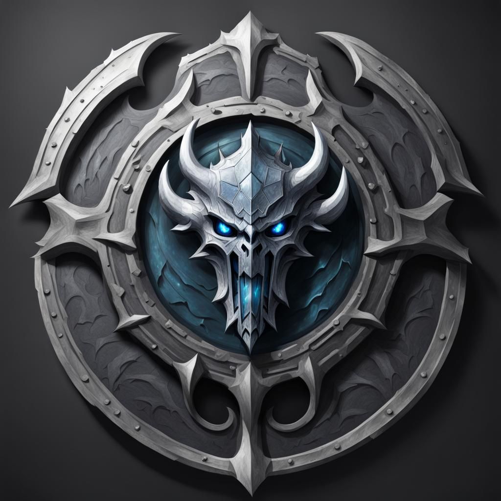 The cursed shield "Lich's Ego". : r/nightcafe