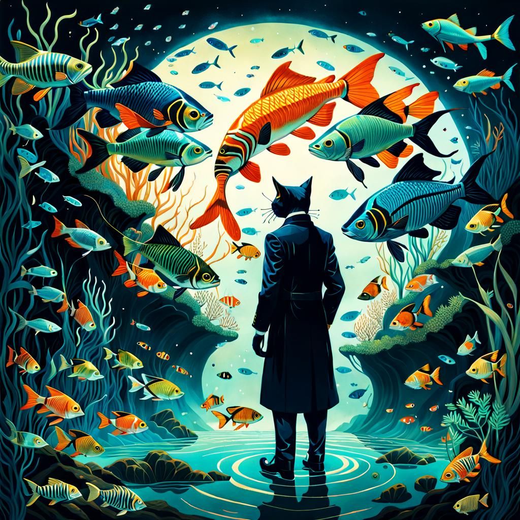 Meow'm in heaven - AI Generated Artwork - NightCafe Creator