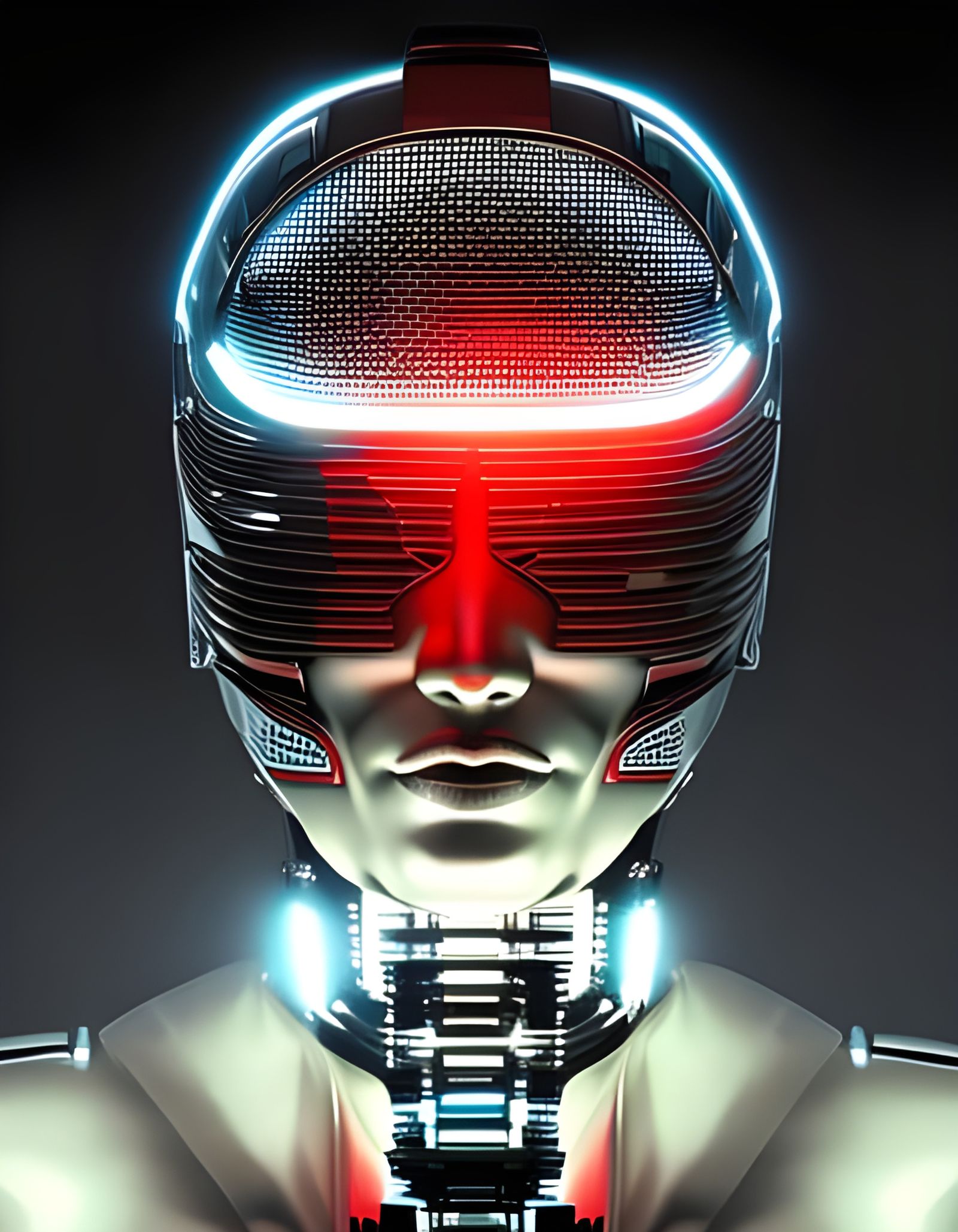 Transhuman One - AI Generated Artwork - NightCafe Creator