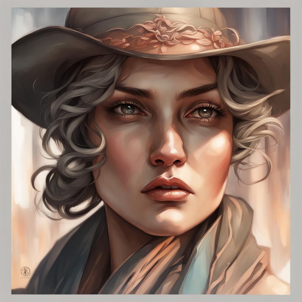 Western Portraits #13 - AI Generated Artwork - NightCafe Creator