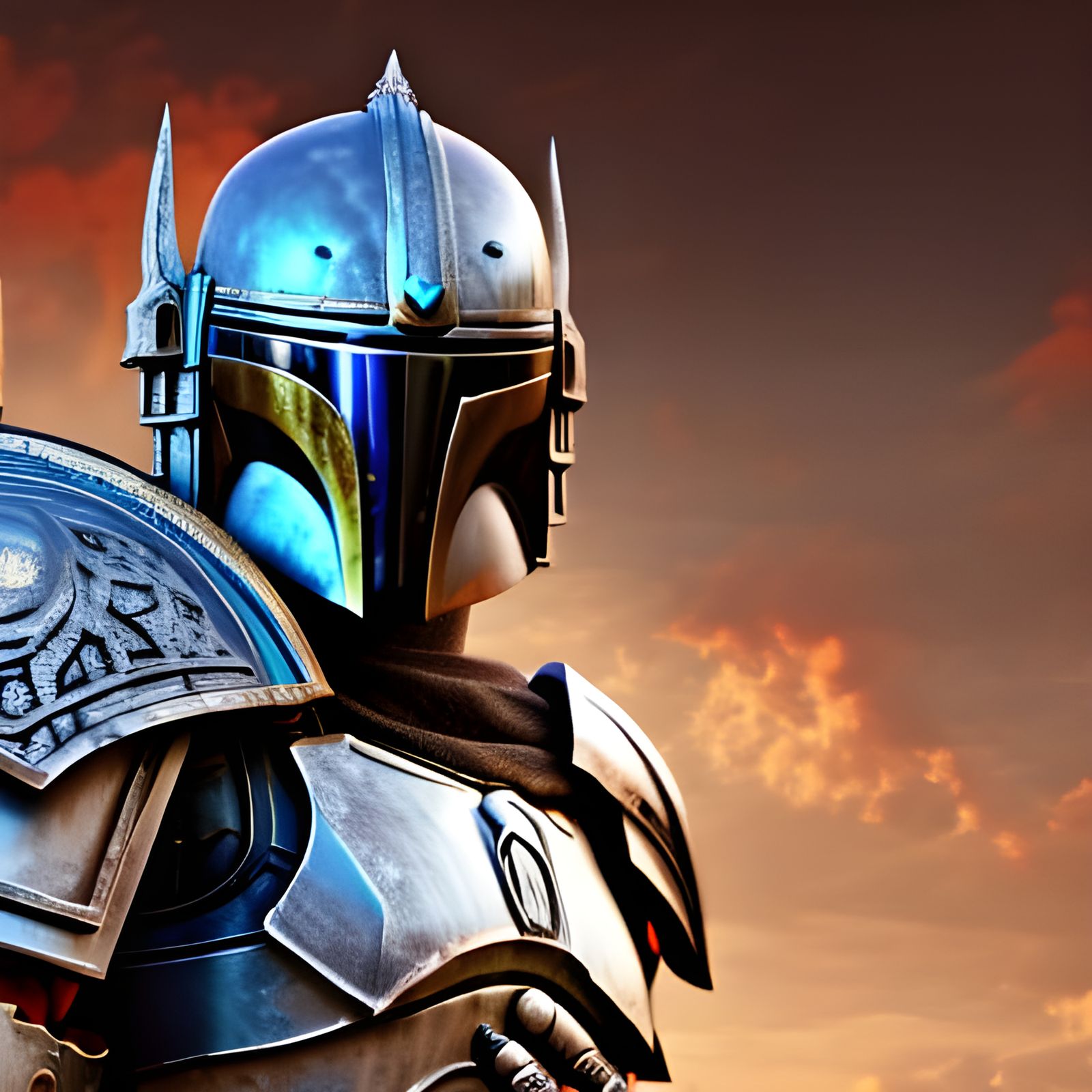 Cosmic Knight 6 - AI Generated Artwork - NightCafe Creator