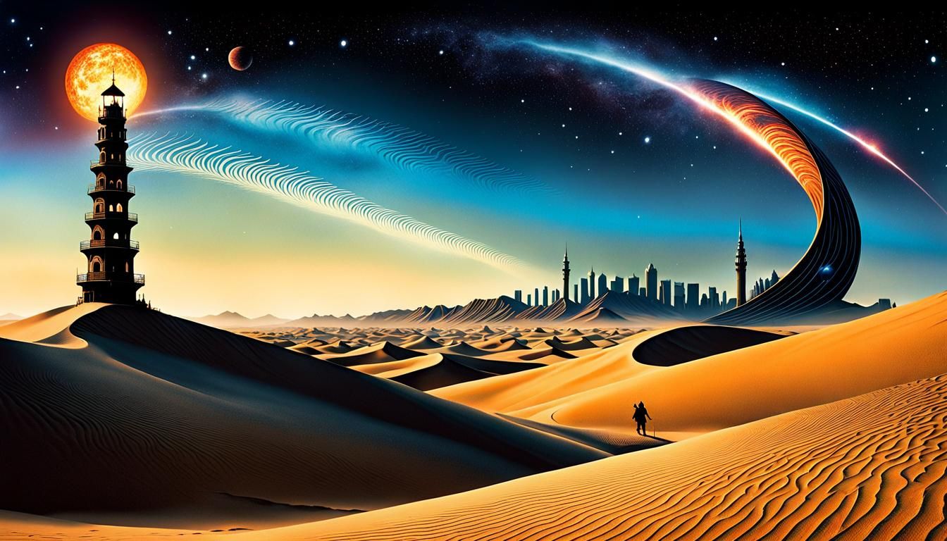 New Fallout... Dune world - AI Generated Artwork - NightCafe Creator