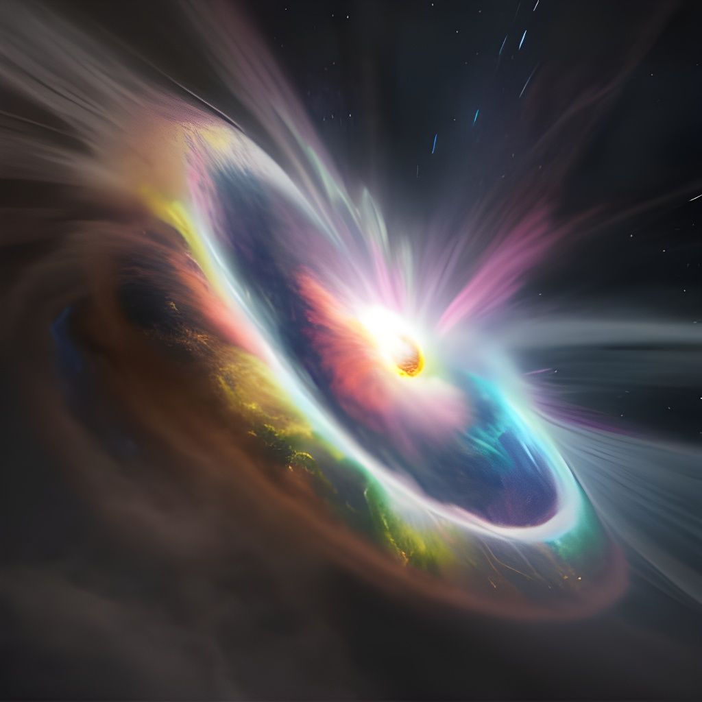The Birth of a Supernova - AI Generated Artwork - NightCafe Creator