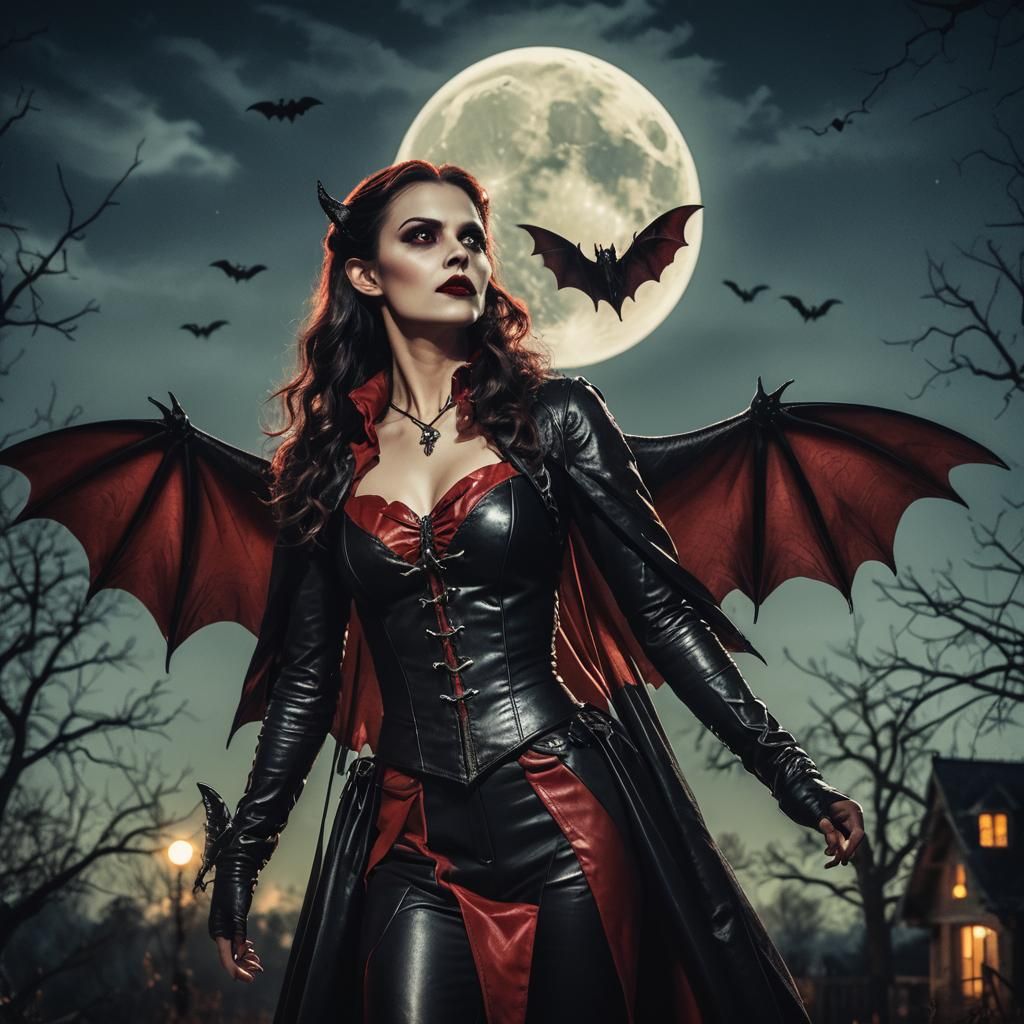 Vampire fairy - AI Generated Artwork - NightCafe Creator