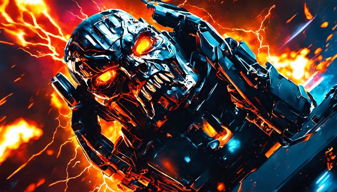 Terminator - AI Generated Artwork - NightCafe Creator