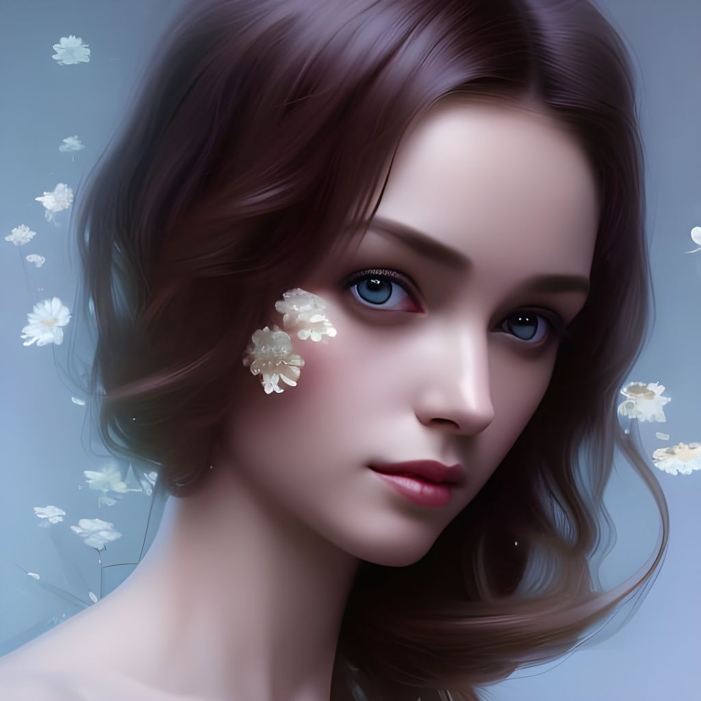 Female Portrait 10 - AI Generated Artwork - NightCafe Creator