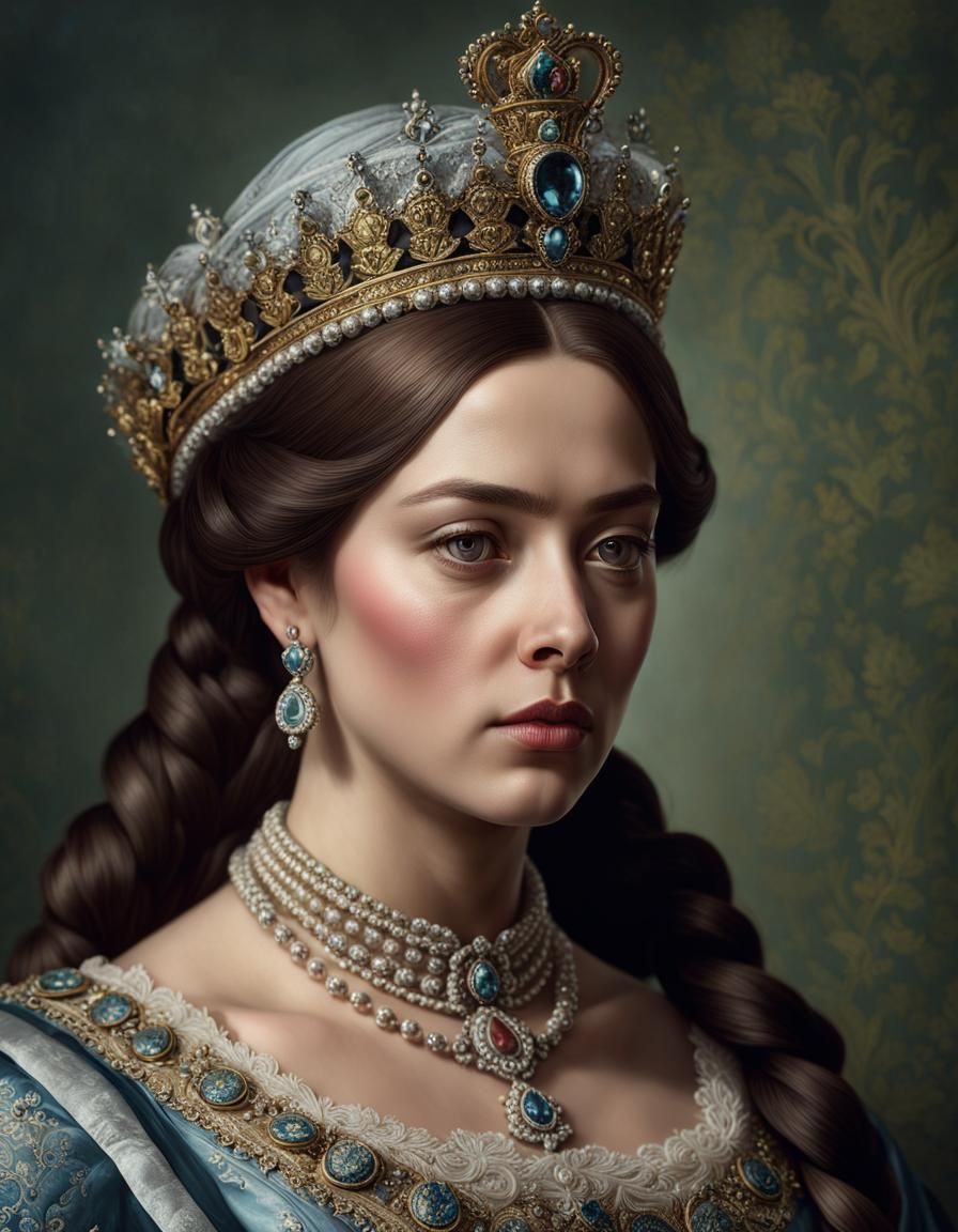 Young Queen Victoria - AI Generated Artwork - NightCafe Creator