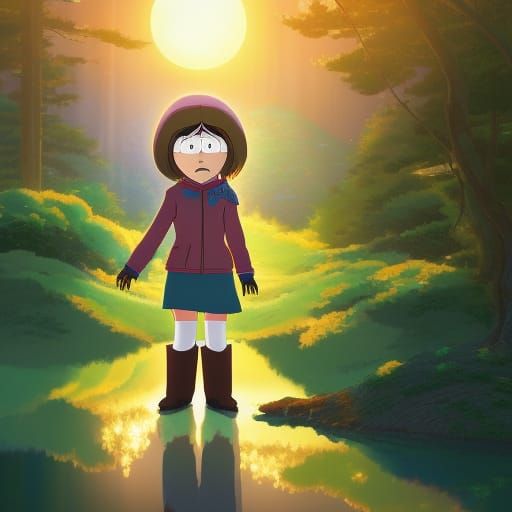 Marjorie (southpark) - AI Generated Artwork - NightCafe Creator