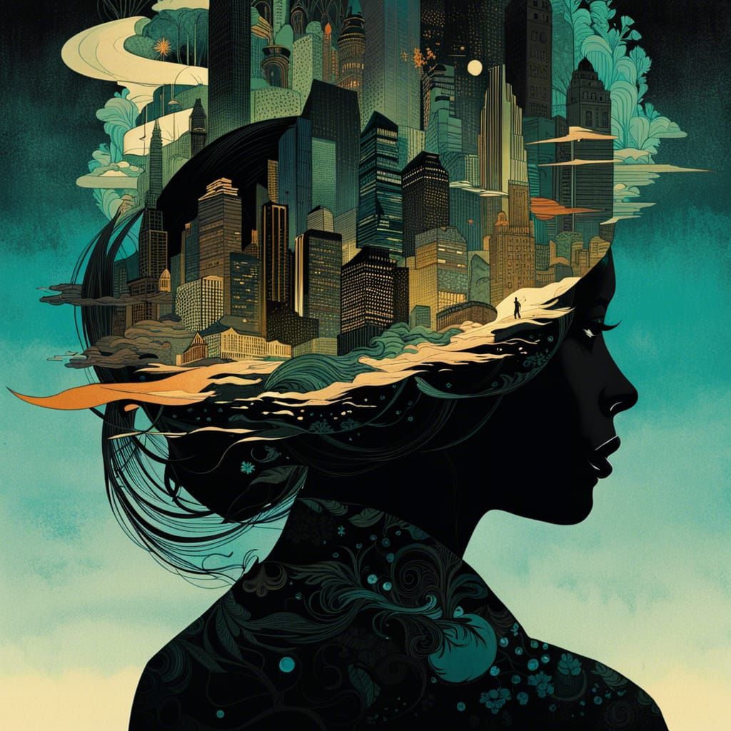 Memories of the past... Nostalgia is a lonely endeavour. - AI Generated ...