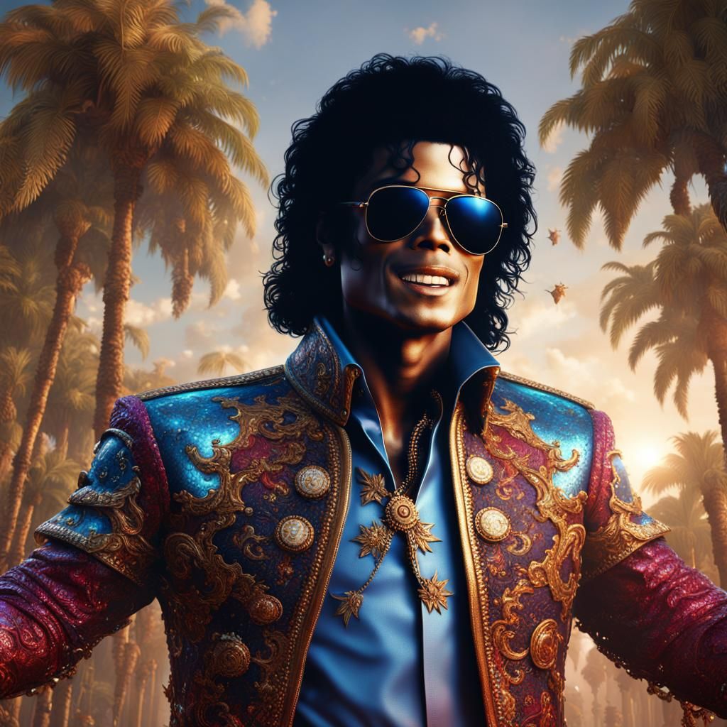 Michael Jackson - AI Generated Artwork - NightCafe Creator