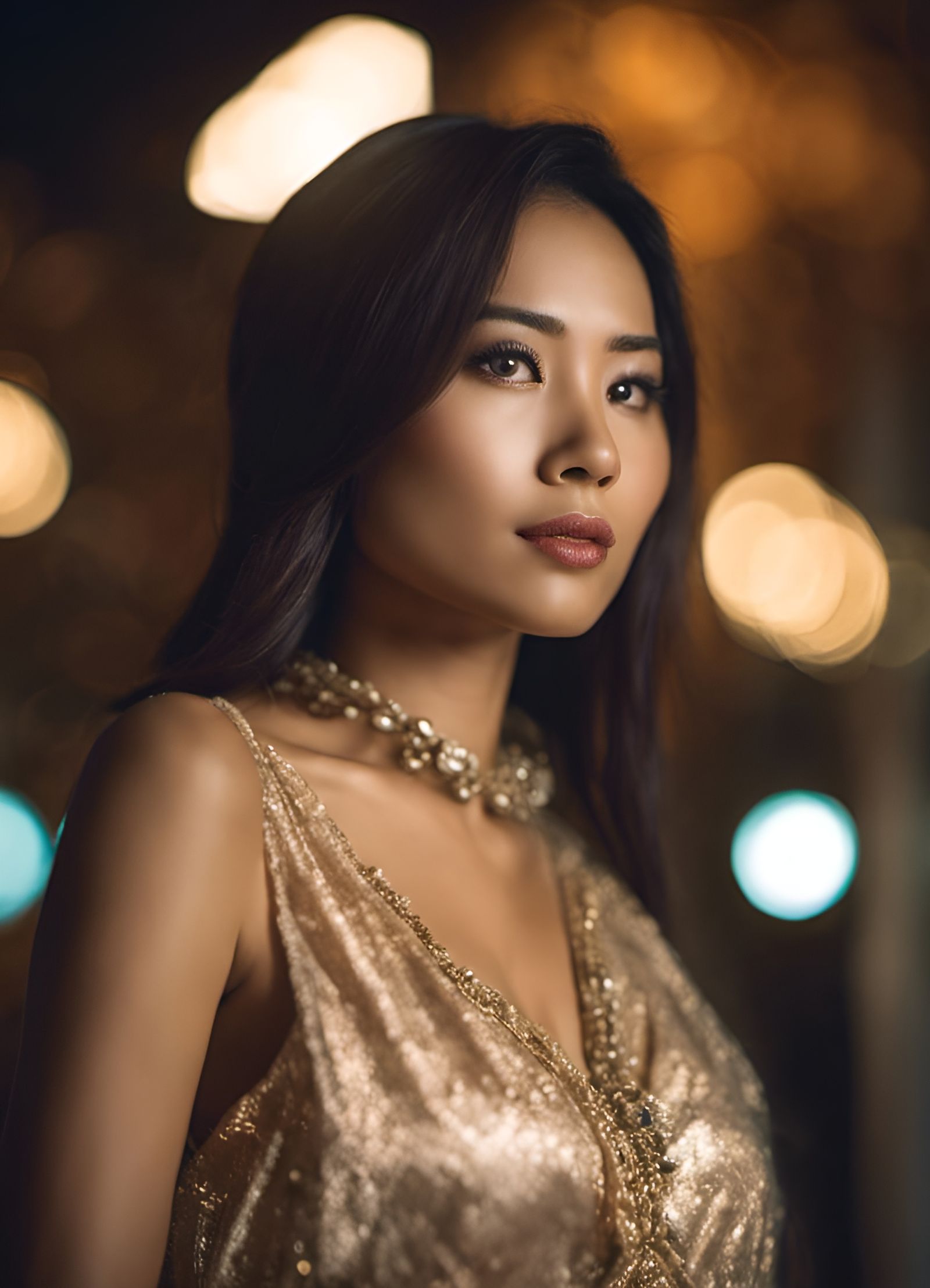 Portrait of a Lovely Filipina Lady - AI Generated Artwork - NightCafe ...