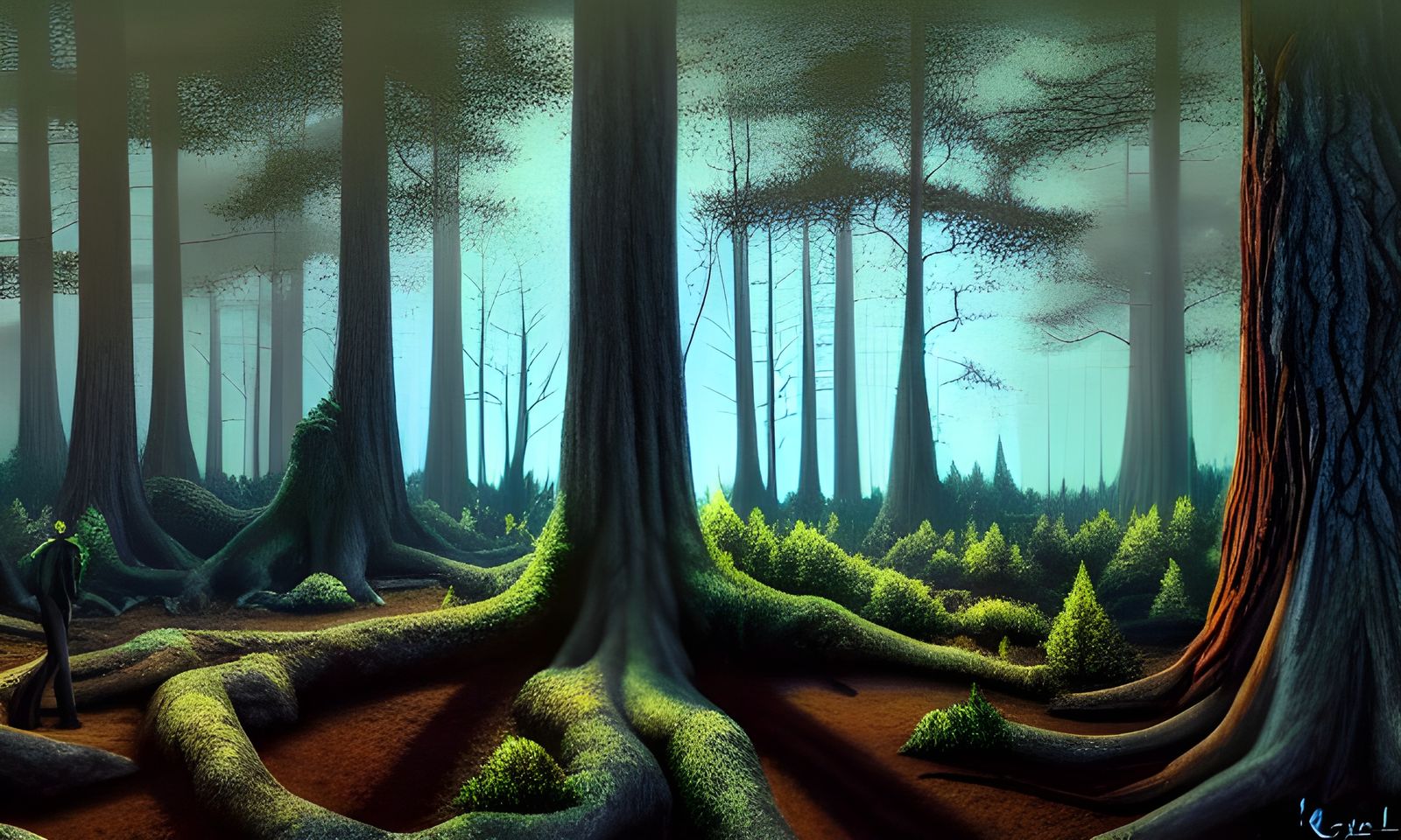 “The Trees” - AI Generated Artwork - NightCafe Creator