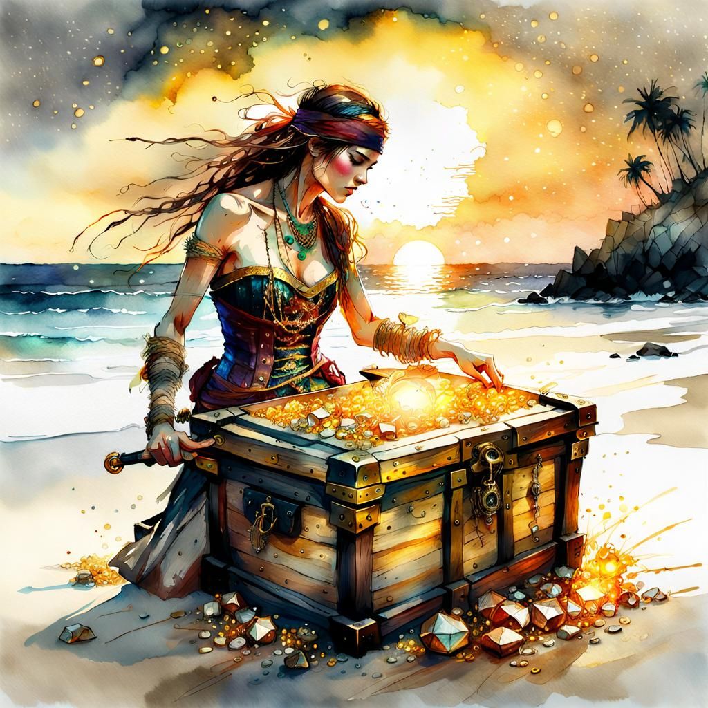 TWA / Pirate - AI Generated Artwork - NightCafe Creator