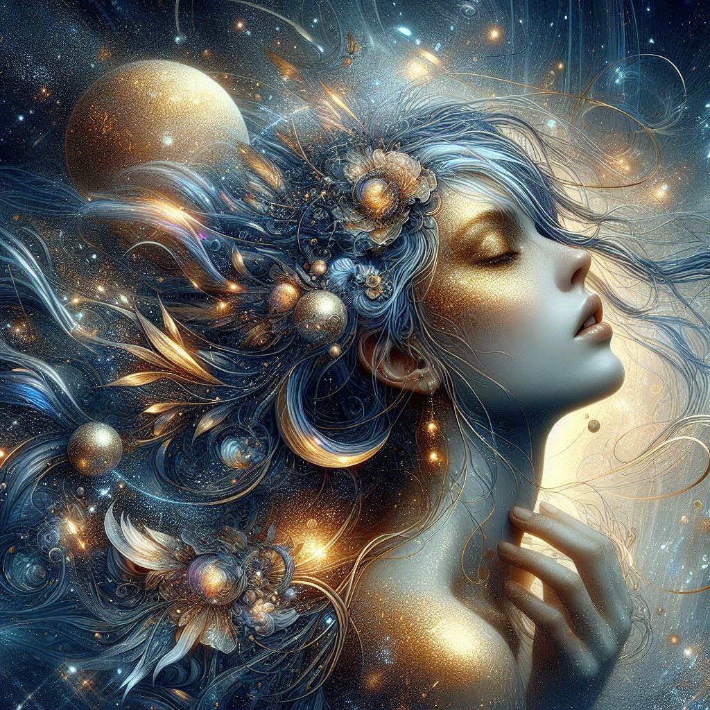 Dreams are her reality - AI Generated Artwork - NightCafe Creator