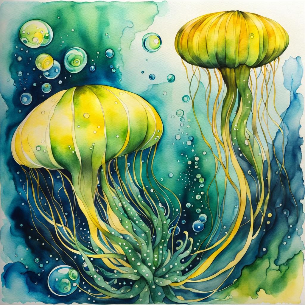 The Emerald Sea III - AI Generated Artwork - NightCafe Creator