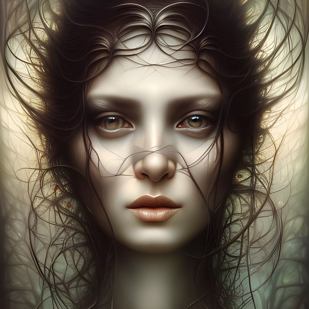 Sc Hairy Woman 3 Ai Generated Artwork Nightcafe Creator