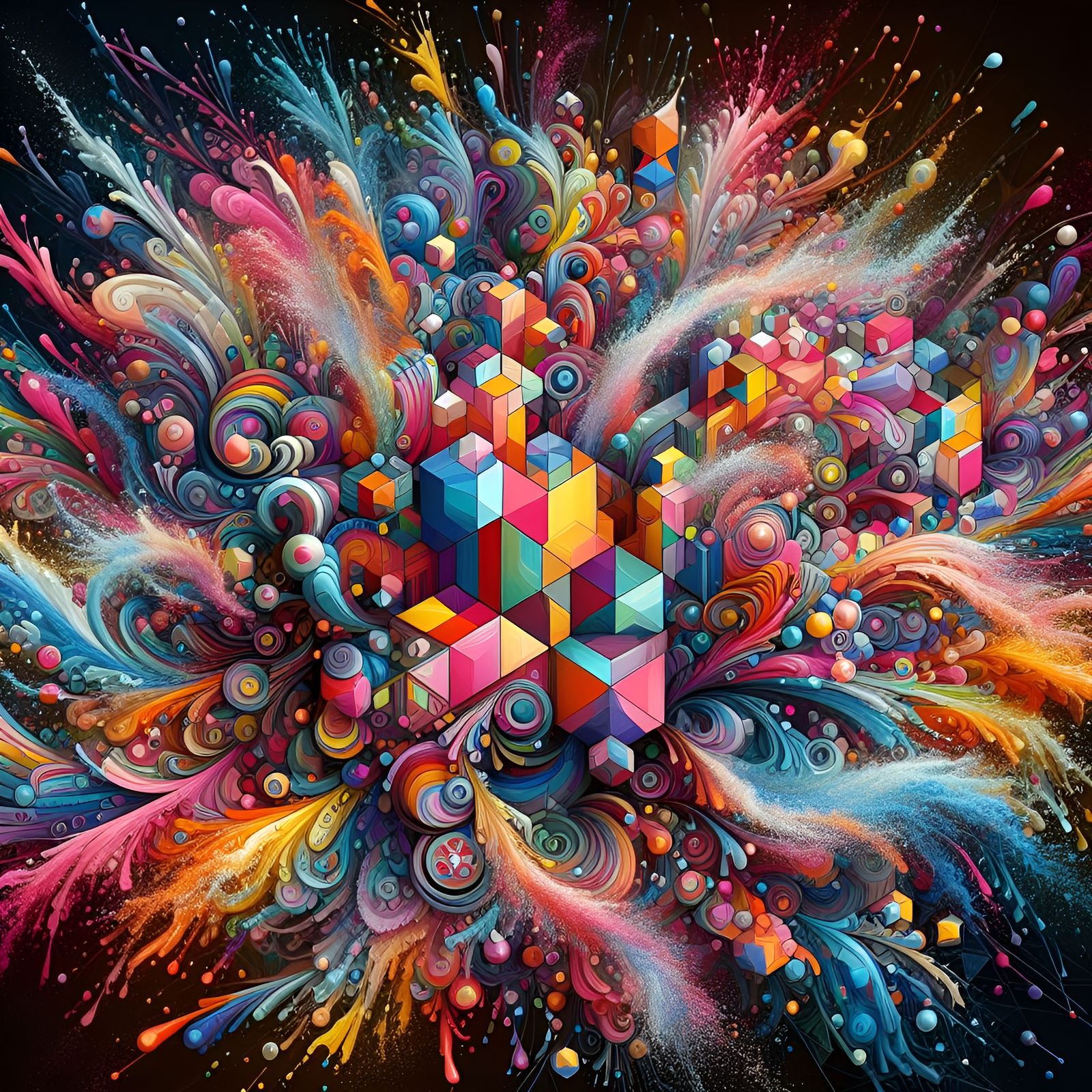 ColorSync II - AI Generated Artwork - NightCafe Creator