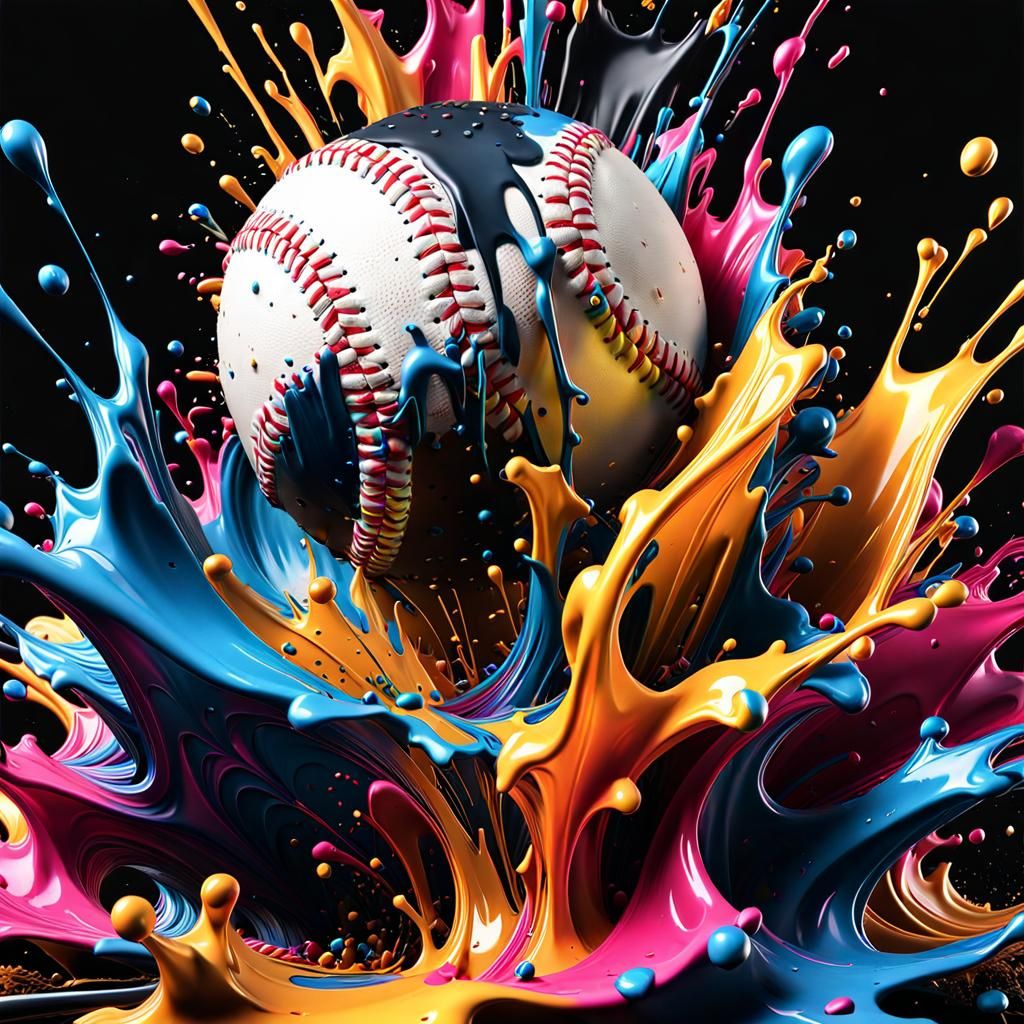 Baseball - AI Generated Artwork - NightCafe Creator