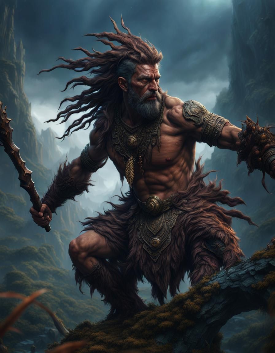 Wild man 2 - AI Generated Artwork - NightCafe Creator