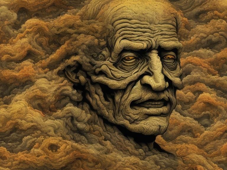 Some Chiseled Wrinkles - AI Generated Artwork - NightCafe Creator
