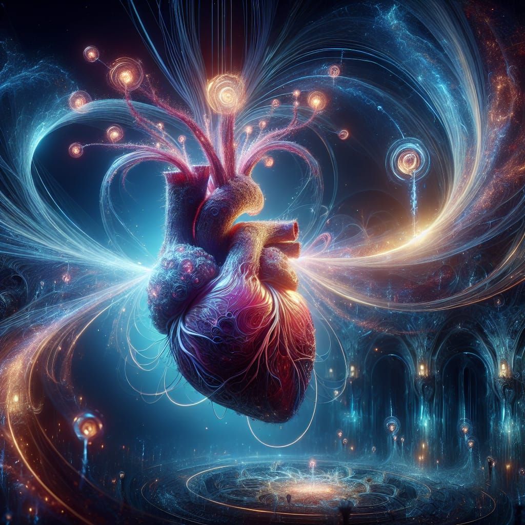 Heart of magic - AI Generated Artwork - NightCafe Creator