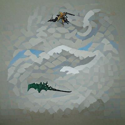 Dragon Slayer pixel art - AI Generated Artwork - NightCafe Creator