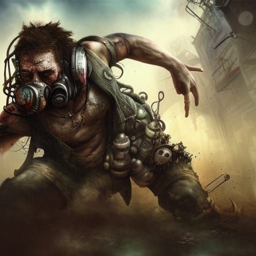 Post apocalyptic wonderland - AI Generated Artwork - NightCafe Creator