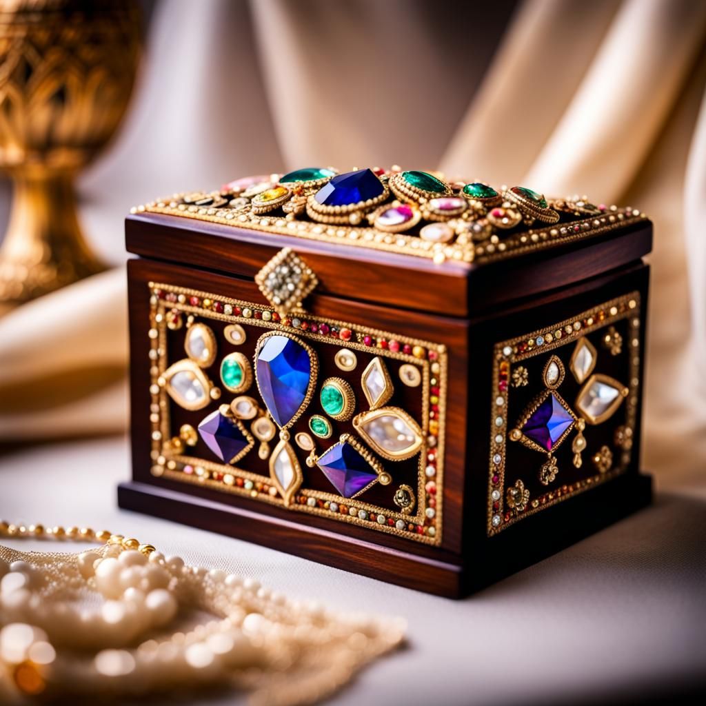 Arabian Treasure Box - AI Generated Artwork - NightCafe Creator