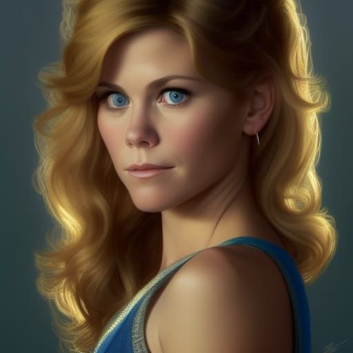Julie Bowen - AI Generated Artwork - NightCafe Creator