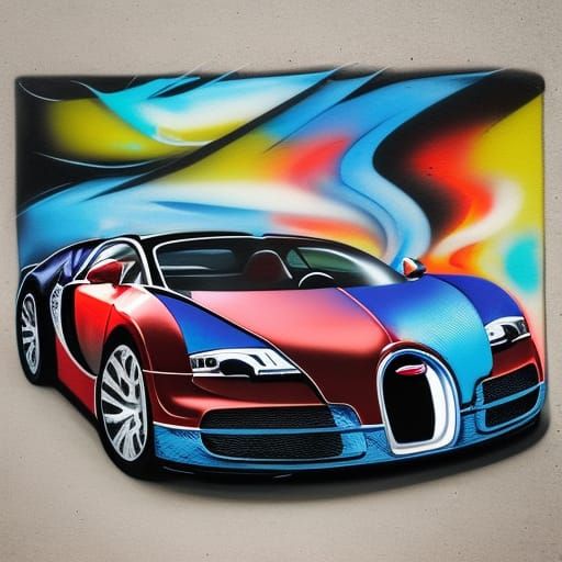 Bugatti veyron - AI Generated Artwork - NightCafe Creator
