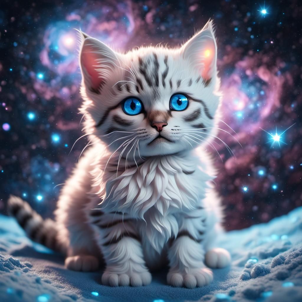 Cute cat - AI Generated Artwork - NightCafe Creator