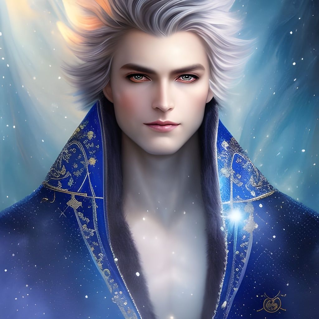 Fantasy Snow Prince - AI Generated Artwork - NightCafe Creator