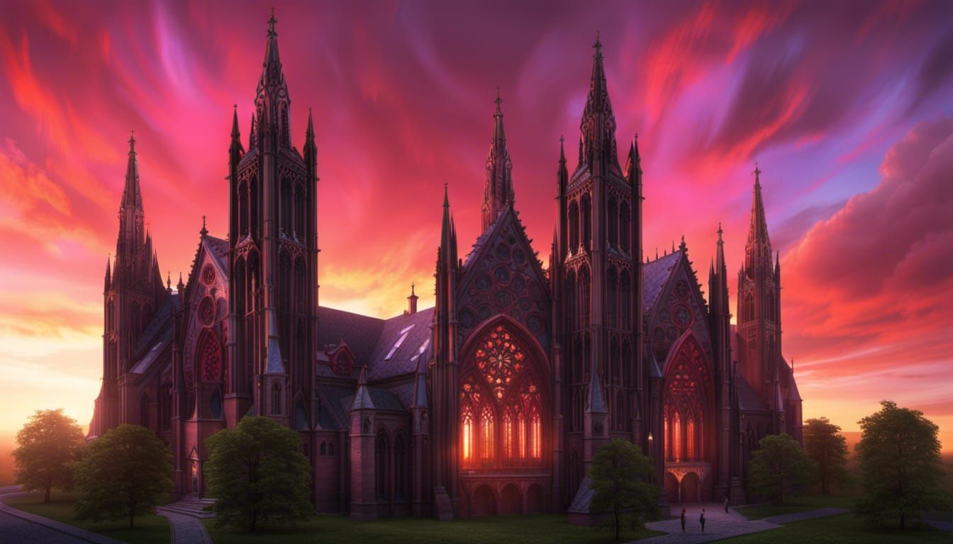 Gloriously Gothic - AI Generated Artwork - NightCafe Creator