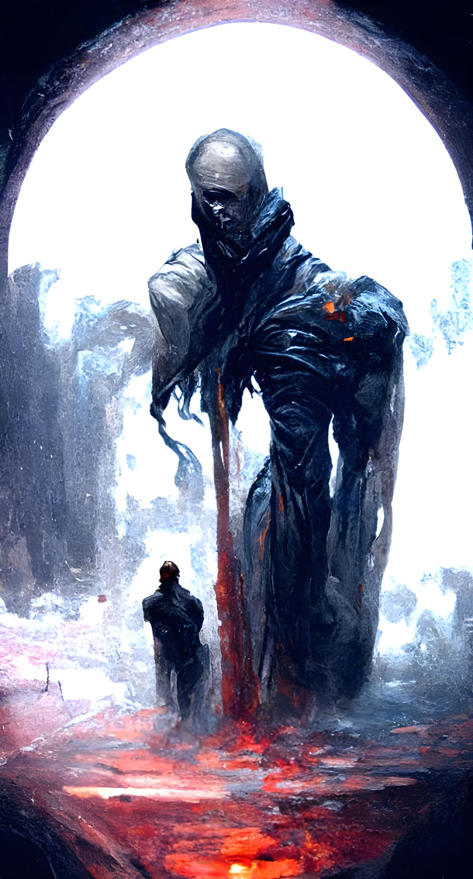 man in stasis - AI Generated Artwork - NightCafe Creator