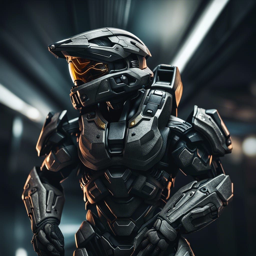 Halo spartan - AI Generated Artwork - NightCafe Creator