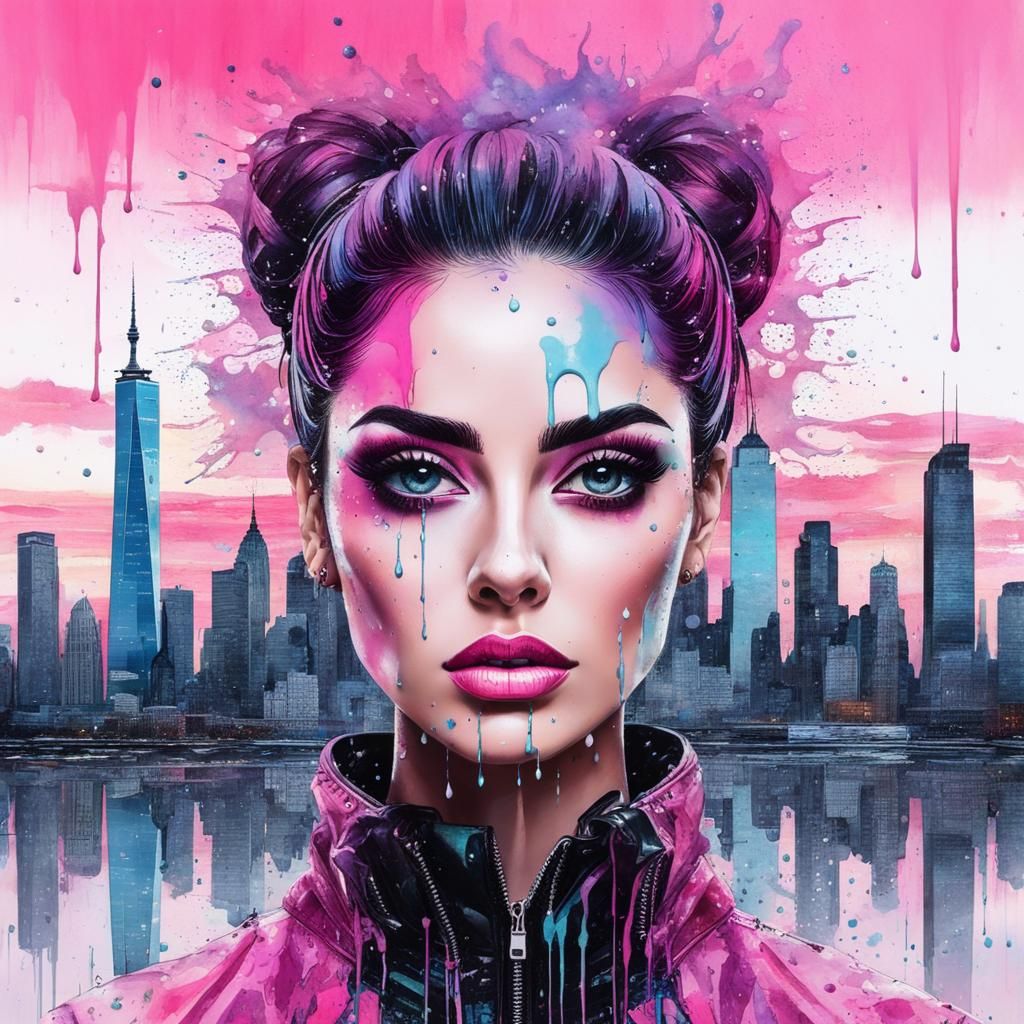 Splatter - AI Generated Artwork - NightCafe Creator