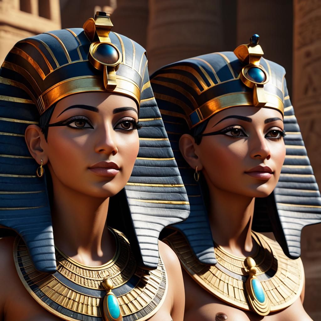 Ancient Egyptians in augmented reality - AI Generated Artwork ...