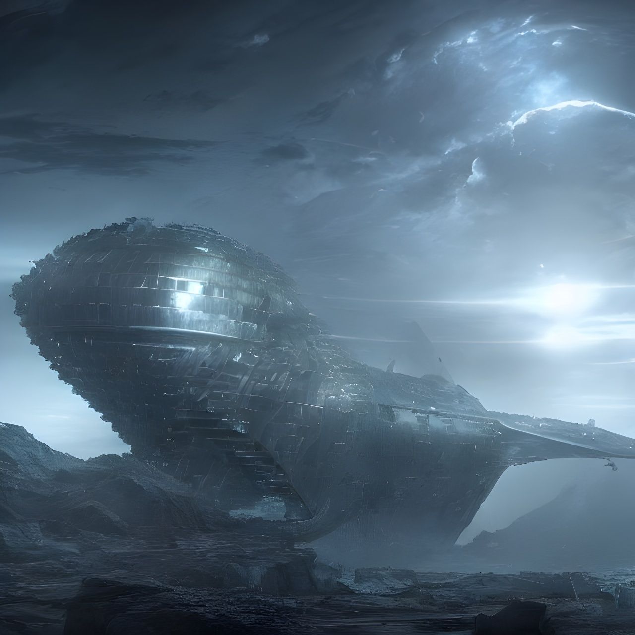 Future Structures II - AI Generated Artwork - NightCafe Creator